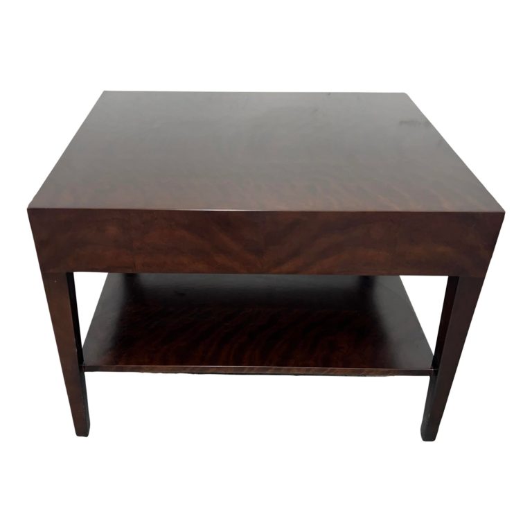 Custom Design Veneer Side Table - Design Plus Gallery