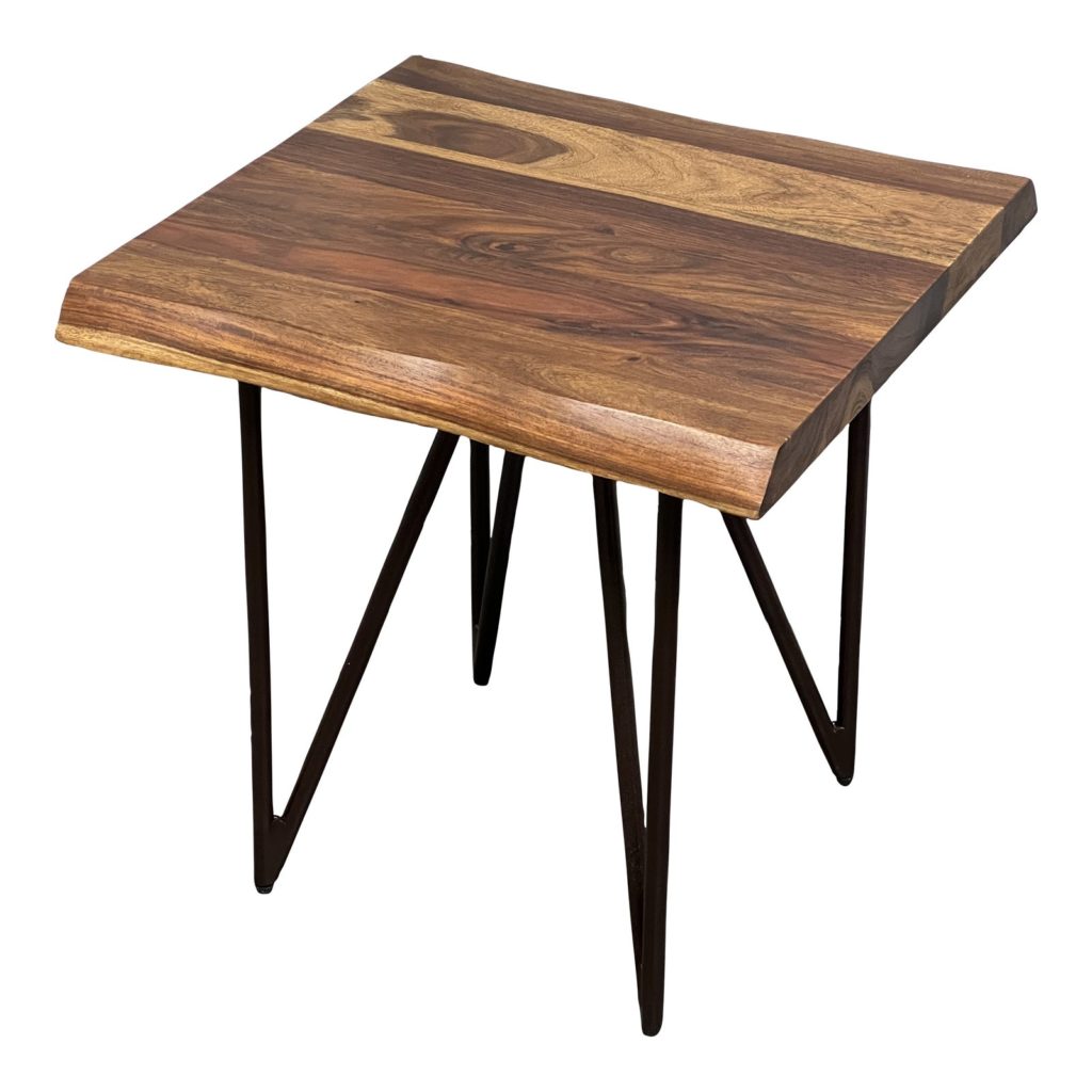 Nick Scali Furniture Jagger Wood + Metal Side Table - Design Plus Gallery