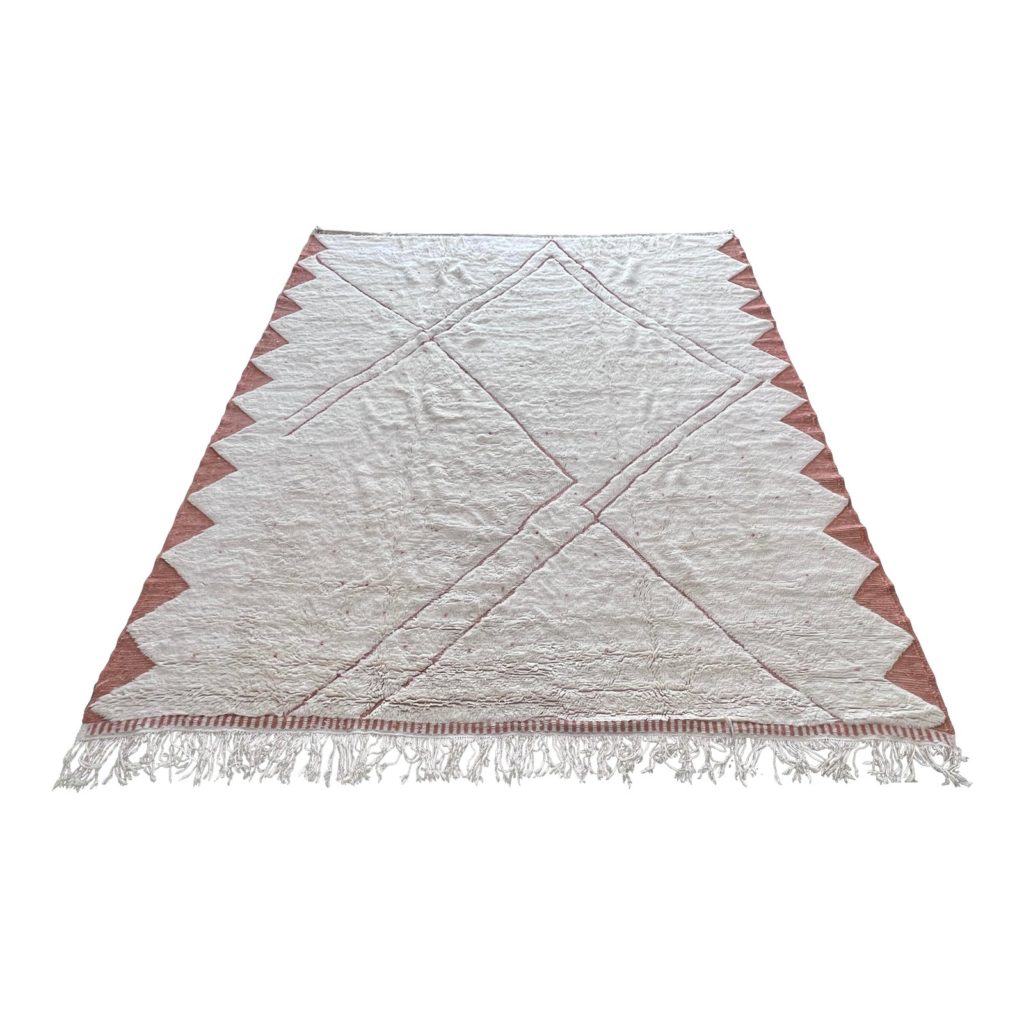 12ft-x-14ft-weberber-white-moroccan-rug-with-sienna-brown-zigzags-dots ...