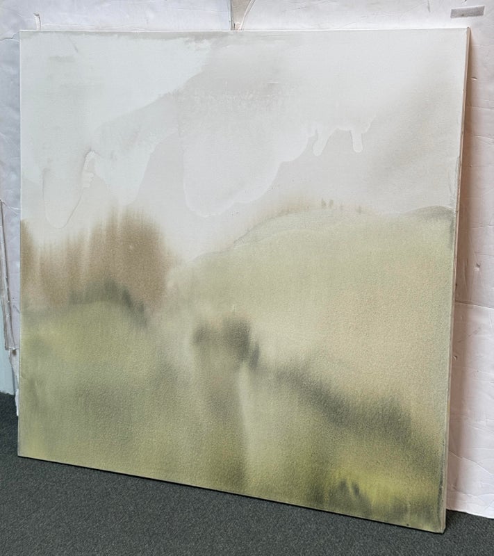 Isabel Wyatt Morning Mist Original Acrylic Painting - Design Plus Gallery