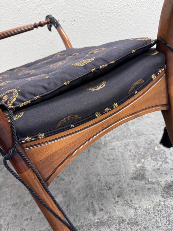 Empire Style + Eagle Heads + Claw Feet Bench - Design Plus Gallery