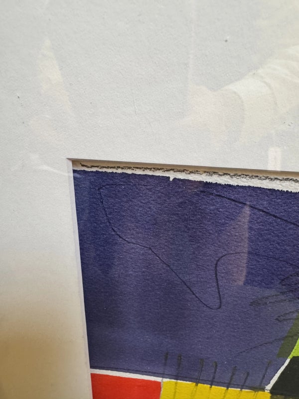 Isabel Wyatt “Color Format 1” Custom Framed Painting - Design Plus Gallery