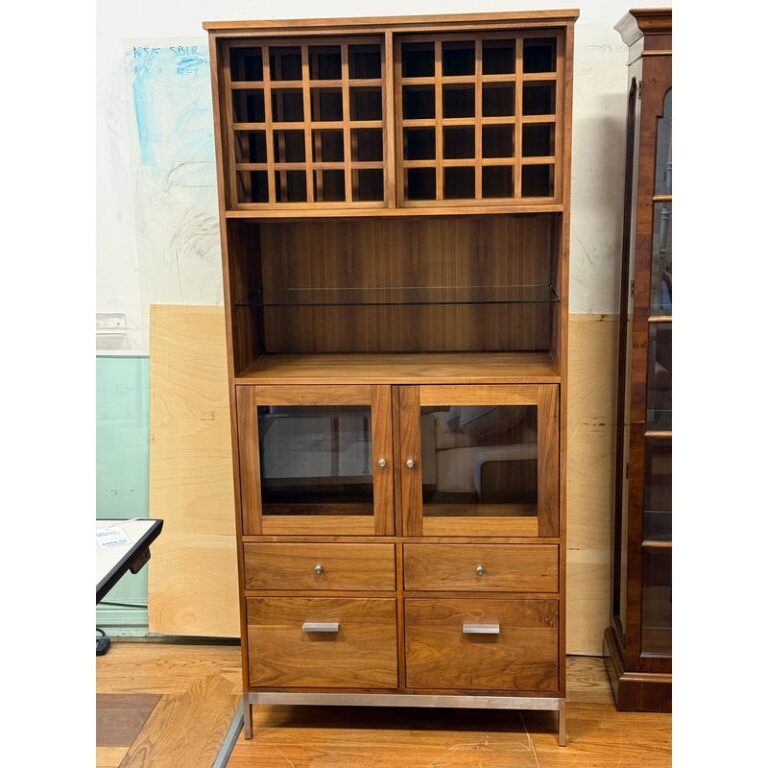 Shell Lake Woodcrafters for Room & Board Linear Walnut Wood Kitchen ...