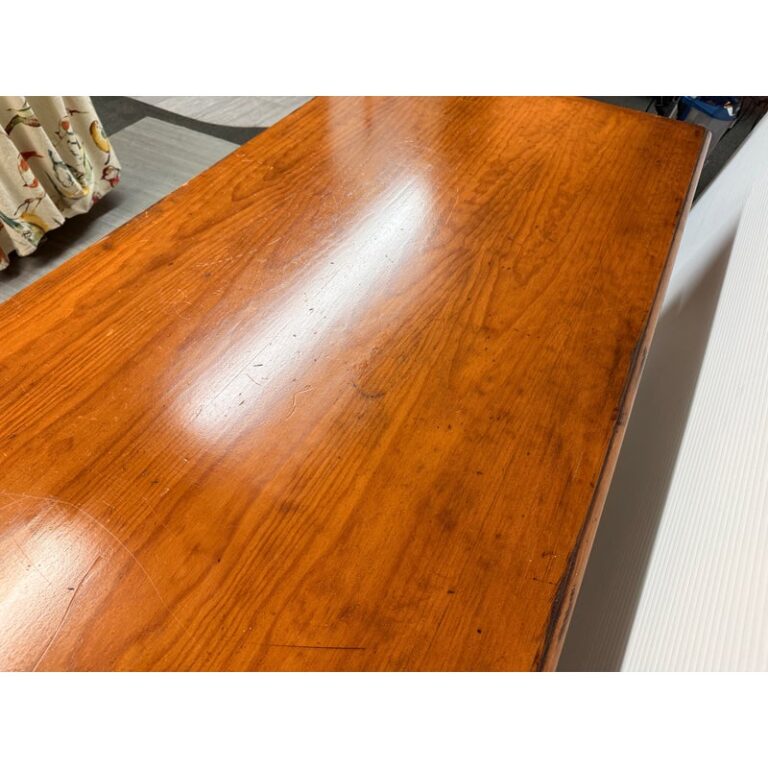 French Country Desk With Carved Cabriole Legs - Design Plus Gallery