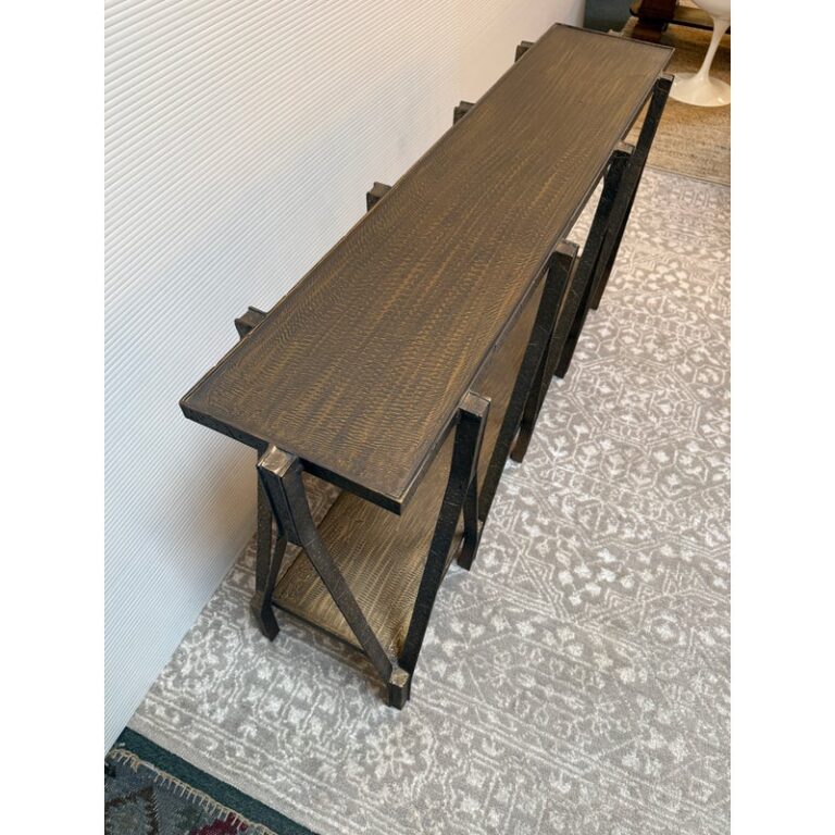 CB2 Scissor Console Table - Design Plus Gallery