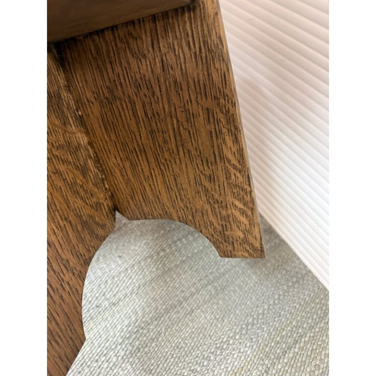 Arts & Crafts Mission Style Side Table - Design Plus Gallery