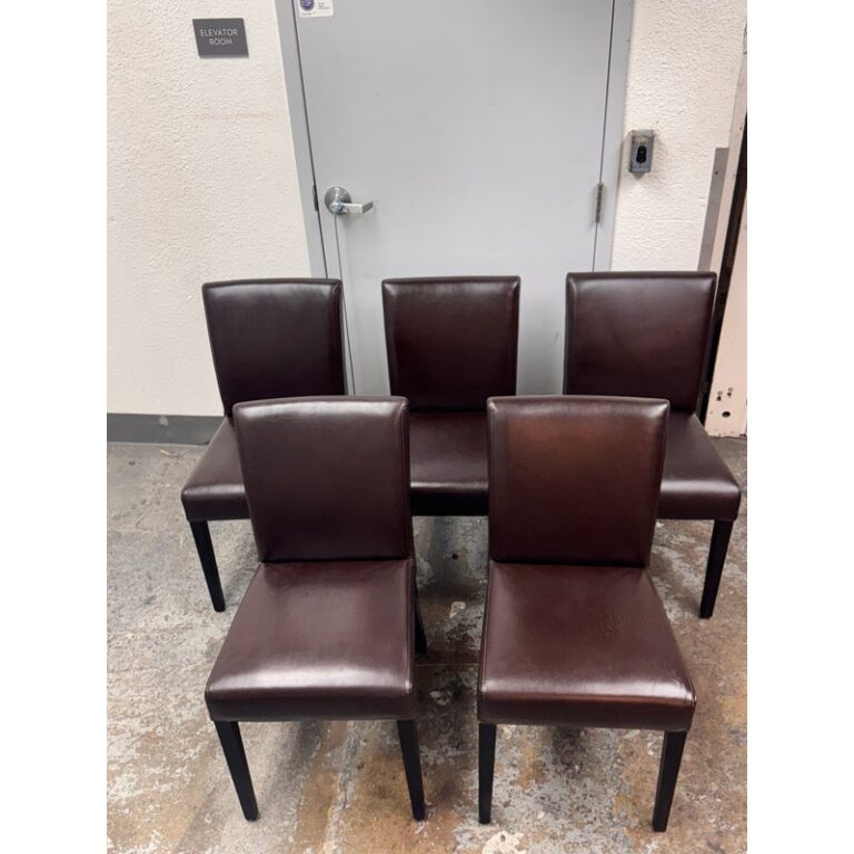 Crate & Barrel Lowe Dining Side Chairs, Set of Five. Original Price ...