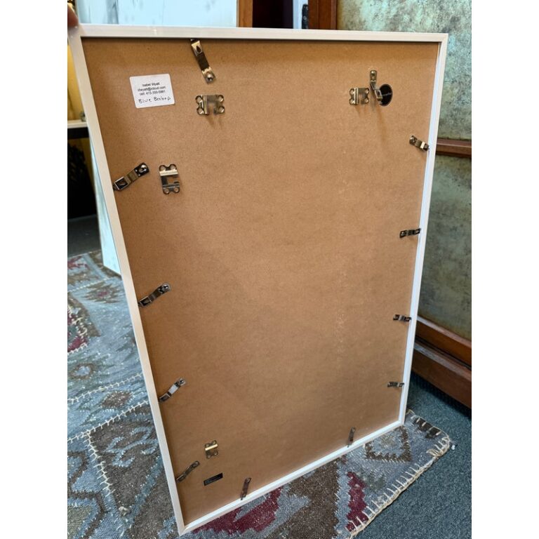 Isabel Wyatt "Blue Bee Bop" Original Painting, Signed - Design Plus Gallery