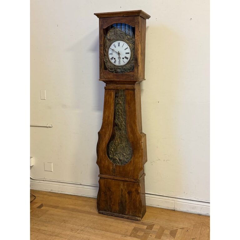 19th Century French Morbier Long Case Clock - Design Plus Gallery