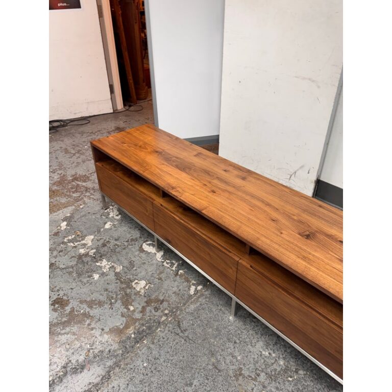 Crate & Barrel Pearson Walnut Media Console. Original Price: $1,500 ...