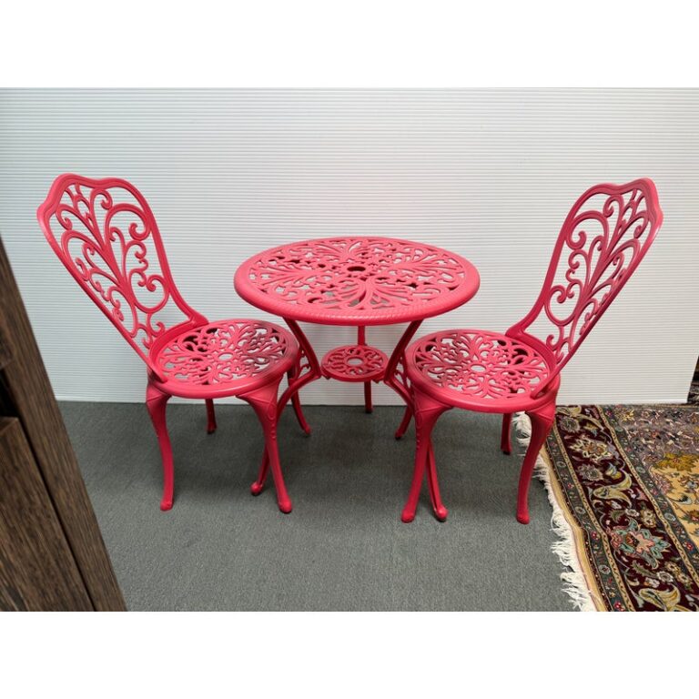 Alfresco Home Bistro Table + Chairs, Set of Three - Design Plus Gallery